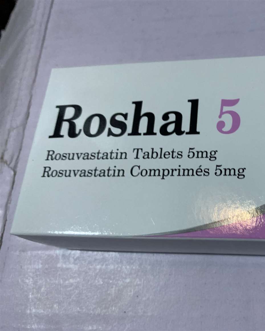 ROSHAL 5 (ROSUVASTATIN 5MG) X3BLISTERS - StoreApp Shop