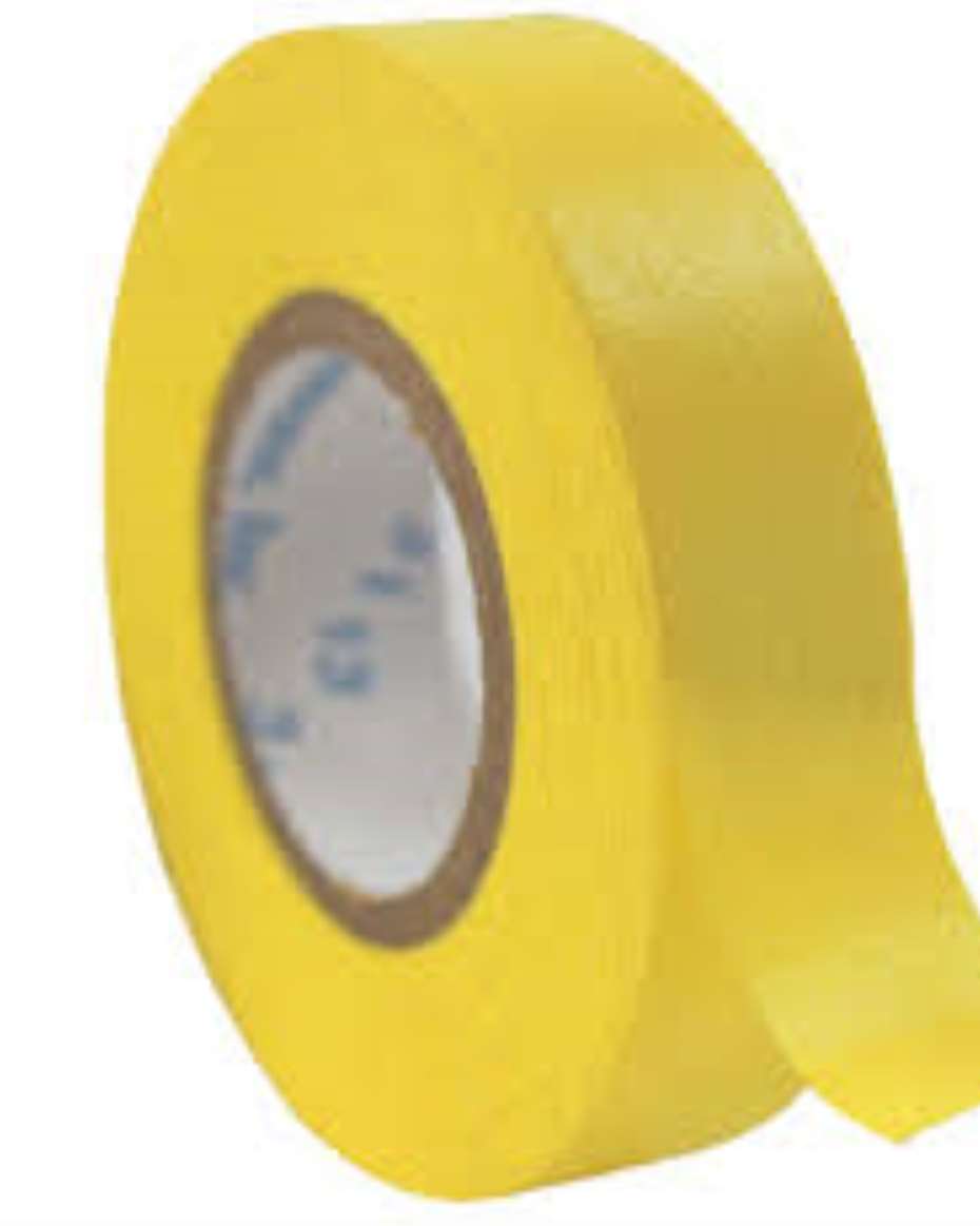 PAPER TAPE YELLOW - HEALTH VALUE PHARMACY